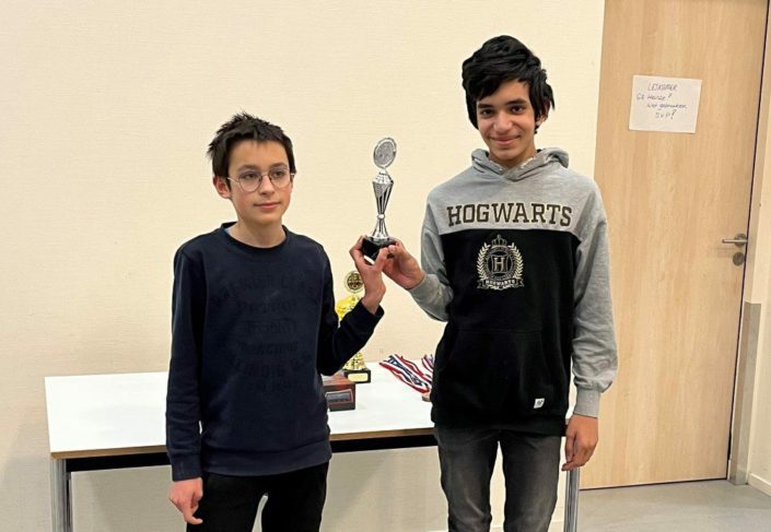 KC Chesscool A1, DD C1 en ESV D1 Kampioen JCC 2022 - Schaakbond