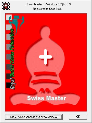 Swiss Master 5.7 build 11 - Schaakbond